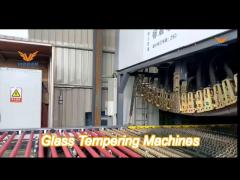 high speed flat & bent glass tempering machine