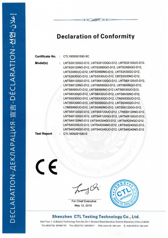 CE LVD - LEDCORP LIGHTING LIMITED