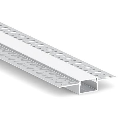 Cina 65mm x 35mm Aluminum Profile LED Linear lighting with Led Strip Recessed Type with PC or Milky Cover in vendita