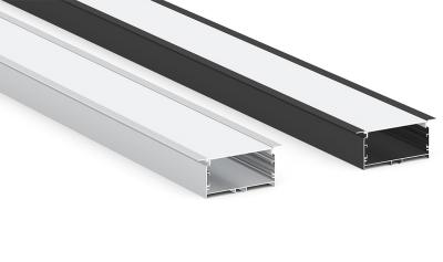 Cina LEDCORP® Customized Aluminum Profile Recessed/Embedded/Reture Groove for Linear Light Assembly for office in vendita