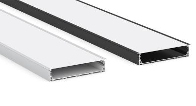 Cina LEDCORP® Customized Aluminum Profile Recessed/Embedded/Reture Groove for Linear Light Assembly for office in vendita
