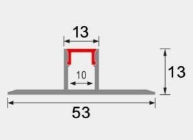 Cina LEDCORP® Customized Aluminum Profile Recessed/Embedded/Reture Groove for Linear Light Assembly for Home Residence Office in vendita