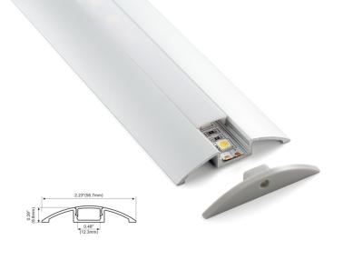 China LED Linear Surface Mounted Light Aluminum Profile 1200mm Diffused Cover for sale