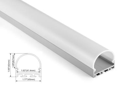 Cina Aluminum Profile LED Linear lighting Pendant or surface mounted type with PMMA opal cover PC Milky or clear cover in vendita