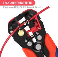 China Industrial Alloy Cable Stripping Tool , Multifunctional Wire Stripper Crimper for sale