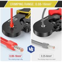 China Multicolor Durable Hex Crimping Tool , Portable Wire Rope Ferrule Crimper for sale