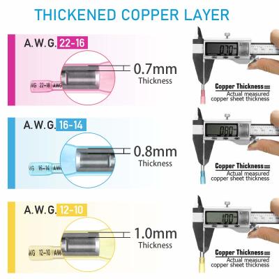 中国 自動車500pcsのためのMoistureproof電気熱収縮ターミナル踏鋤 販売のため