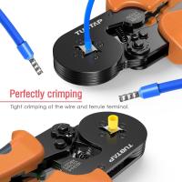 China Anti Abrasion Wire Ferrule Crimper Kit Multipurpose Practical for sale