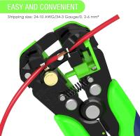China Electrical Wire Stripper And Crimper , Durable Adjustable Wire Stripping Tool for sale