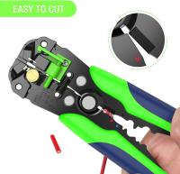 China Electrical Wire Stripper And Crimper , Durable Adjustable Wire Stripping Tool for sale
