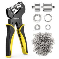 China ISO Multipurpose Grommet Tool Kit Pliers Practical 500pcs Replacement Head for sale