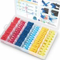 China Multicolor Plastic Quick Disconnect Terminal Self Stripping 360pcs for sale