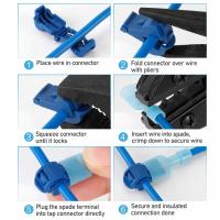 China Multicolor Plastic Quick Disconnect Terminal Self Stripping 360pcs for sale