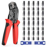 China Multipurpose MC4 Solar Crimping Tool Kit Practical Ergonomic Design for sale