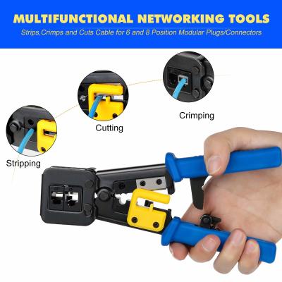 Cina Strumento di piegatura pratico del cavo della rete della lega, CAT Cable Crimper multiuso in vendita