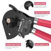 China Marine Large Ratcheting Handheld Cable Cutters Multicolor Durable for sale