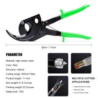 China Electrical Ratchet Cable Cutter Tool Durable For Telecommunications for sale
