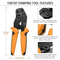 China ISO Alloy Pin Wire Crimper Set Practical Multipurpose Jaw Design for sale