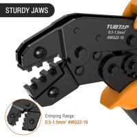 China ISO Alloy Pin Wire Crimper Set Practical Multipurpose Jaw Design for sale