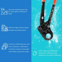 China Durable Alloy Angle Head PEX Crimp Tool Multipurpose For Copper Rings for sale