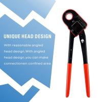 China Durable Alloy Angle Head PEX Crimp Tool Multipurpose For Copper Rings for sale