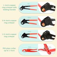 China Rustproof PEX Cinch Clamp Tool Anti Corrosion For Copper Rings for sale