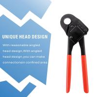 China Angle Head PEX Crimping Tool Practical For Copper Rings 3/4 Inch for sale