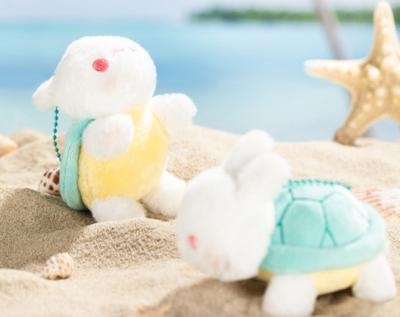 Cina Plush Turtle Keychain Small Cute Stuffed Sea Animals Keychains in vendita