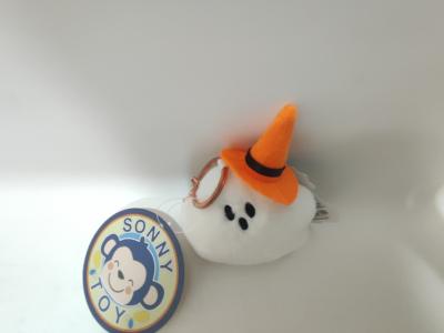 China Mochila fantasma branca de Halloween pendurada com chaveira de boneca fofa à venda