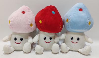 China Three color record moving mushrooms left and right electric plush toy soft comfort doll for sale