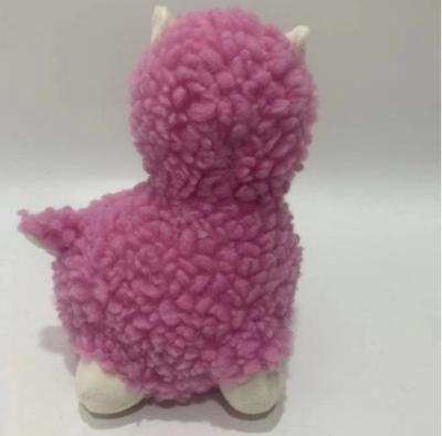 China Custom Logo Recording And Repeating Plush Animated Animal Baby Toy Stuffed Llama Toy for sale