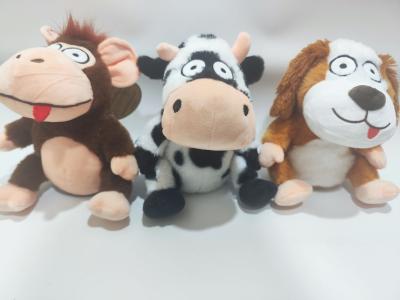 China 3ASSD Laugh Loud Makes Strange Noises and Wiggle Body Stuffed Crazy Animal Plush Toy funny toys for sale
