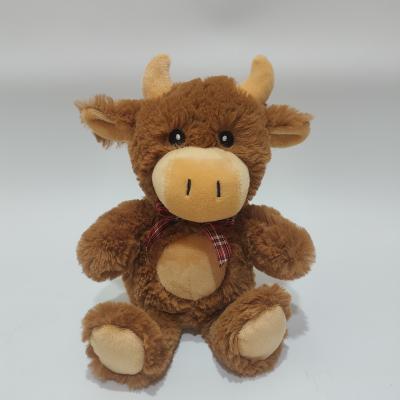 China Recording & Repeating Moving Left And Right Highland Cow for sale