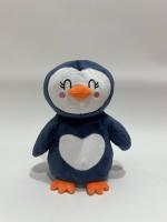 China Recording Repeating Moving Left Right Penguin Plush Toy 30cm Soft PP Cotton Filling for sale