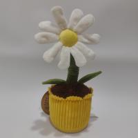 China Recording and Rolling Daisy Plush Toy 30cm Interactive Soft Plush with Sound and Motion for sale