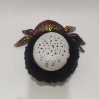 China Plush Spider Night Light Projector with Music 30cm Soft Toy for Kids Bedroom for sale