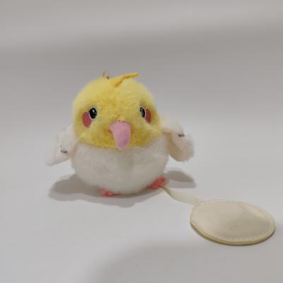China Magnetic Shoulder-Standing Cockatiel Plush Toy for sale
