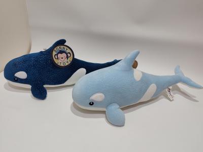 China 2 Assd Super Soft Plush Whale Stuffed Toy for sale
