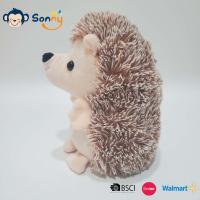China Recording Speaking Hedgehog Plush Toy 30cm Cute Educational Repeat Toy for Kids for sale