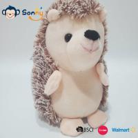 China Recording Speaking Hedgehog Plush Toy 30cm Cute Educational Repeat Toy for Kids for sale
