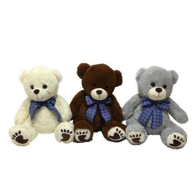 China Plush Bears Toys Stuffed Gifts 20 Cm 3 CLRS With Lovely Bowknot for sale