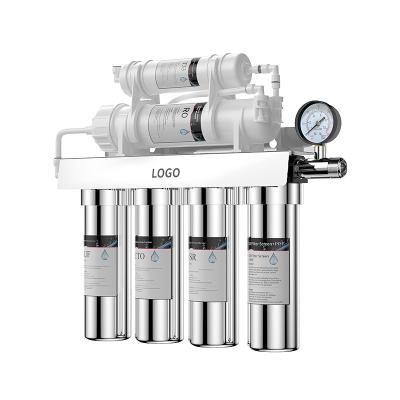 Cina 600GPD Purificatore d'acqua a osmosi inversa 7 fasi di monitoraggio TDS per l'acqua potabile in vendita