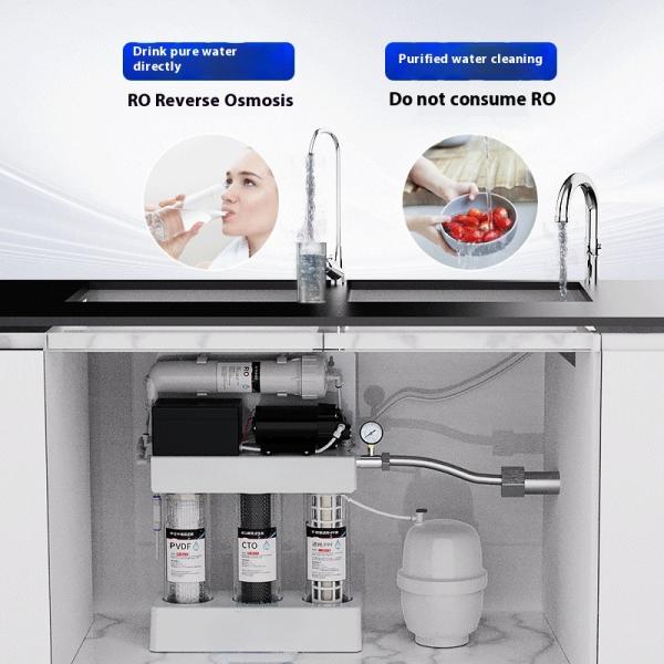Quality Home Reverse Osmosis Drinking Water Purifier 5 Stage Filtration System for sale