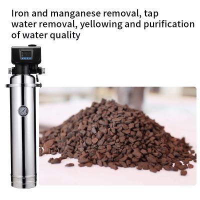 China Food Grade 304 Stainless Steel Manganese Water Filter For Well Water for sale