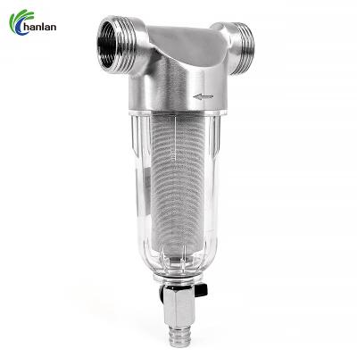 Cina Filtro per acqua con sedimenti per rubinetto domestico Schermo filtrante SS316 4000L in vendita