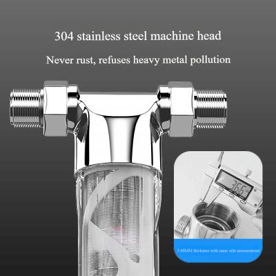 China Household Tap Sediment Water Filter SS316 Filter Screen 4000L for sale