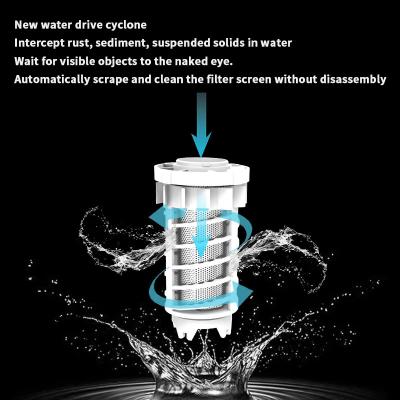 China 360 ° Fully Automatic Rotating Backwash Water Filter Household for sale