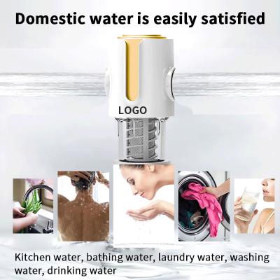 China 360 ° Fully Automatic Rotating Backwash Water Filter Household for sale