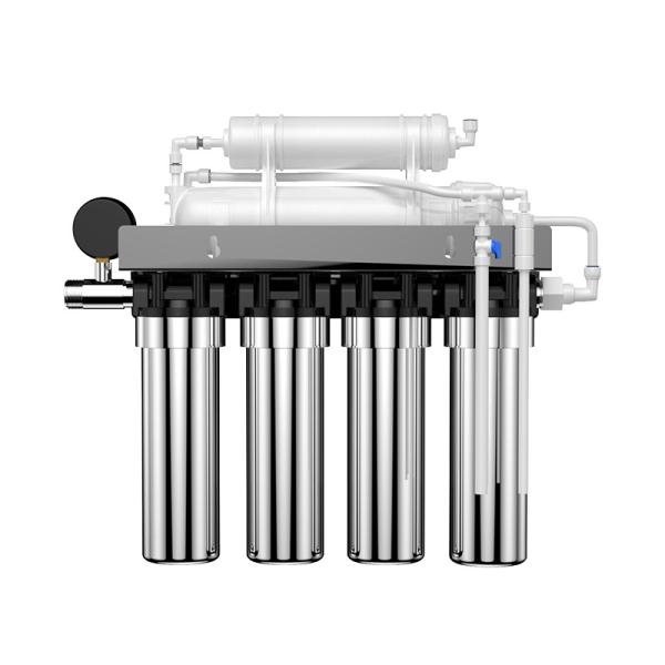 Quality 7 Grade Stainless Steel Reverse Osmosis System 600GPD for Home Hotel Drinking for sale