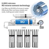 Quality 600G Stainless Steel RO Water Filter Corrosion Resistant 7 Stage for sale